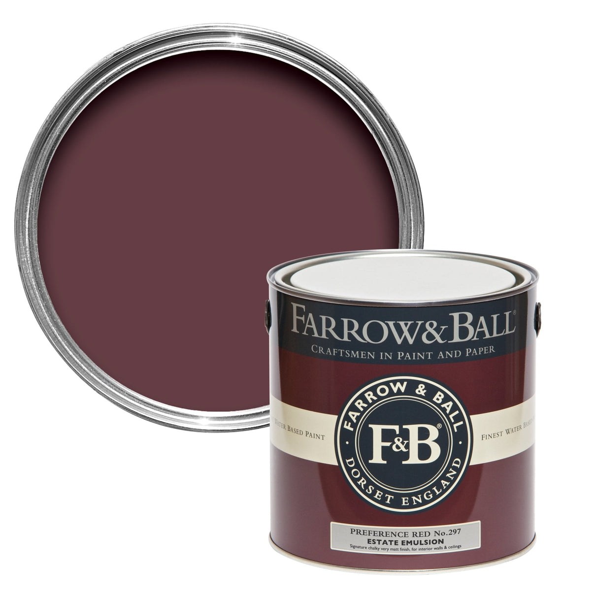 Farrow and Ball Paint - Preference Red® No.297 | 15% off Introductory ...